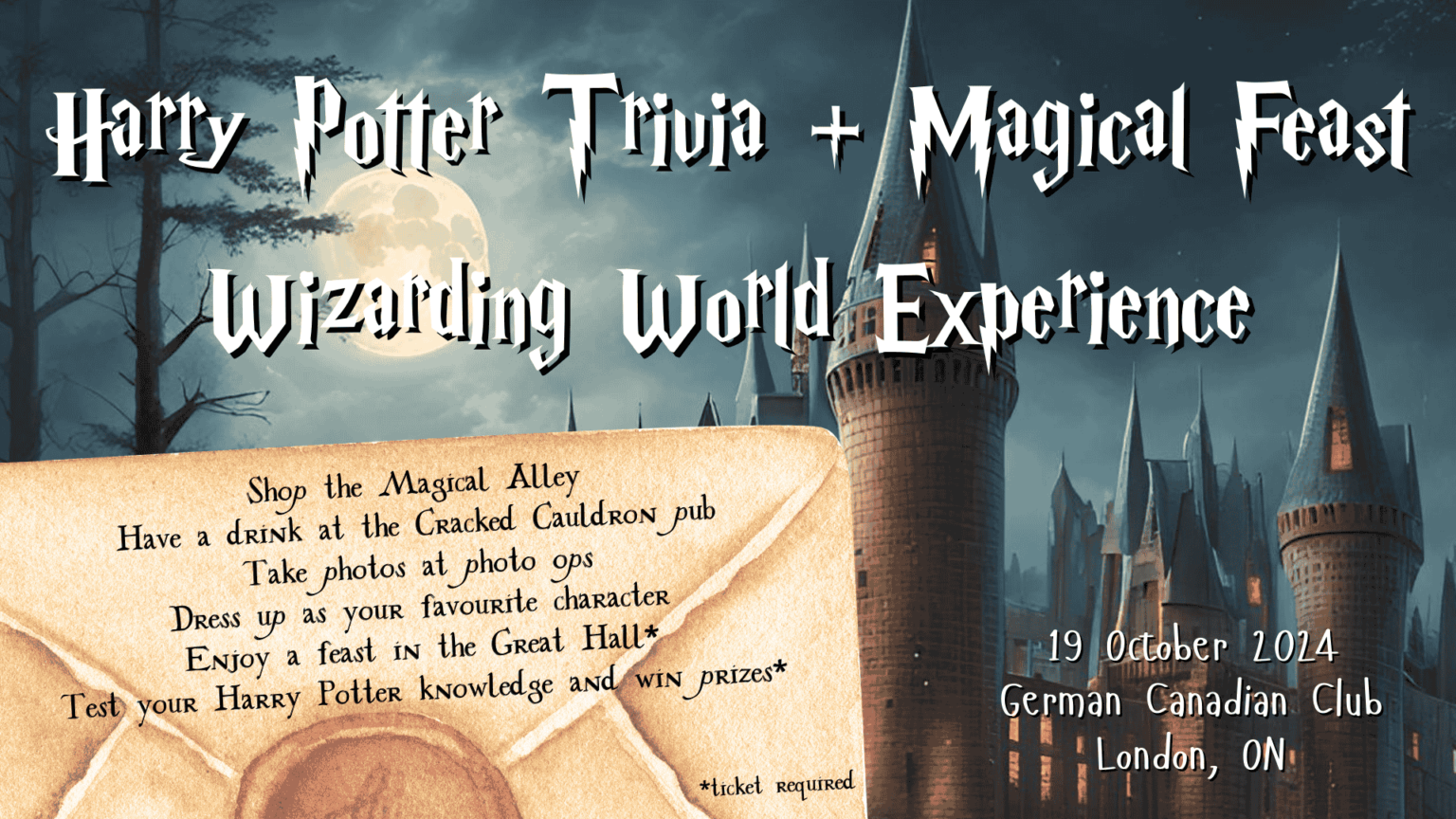 Wizarding World Experience | Haustier Events